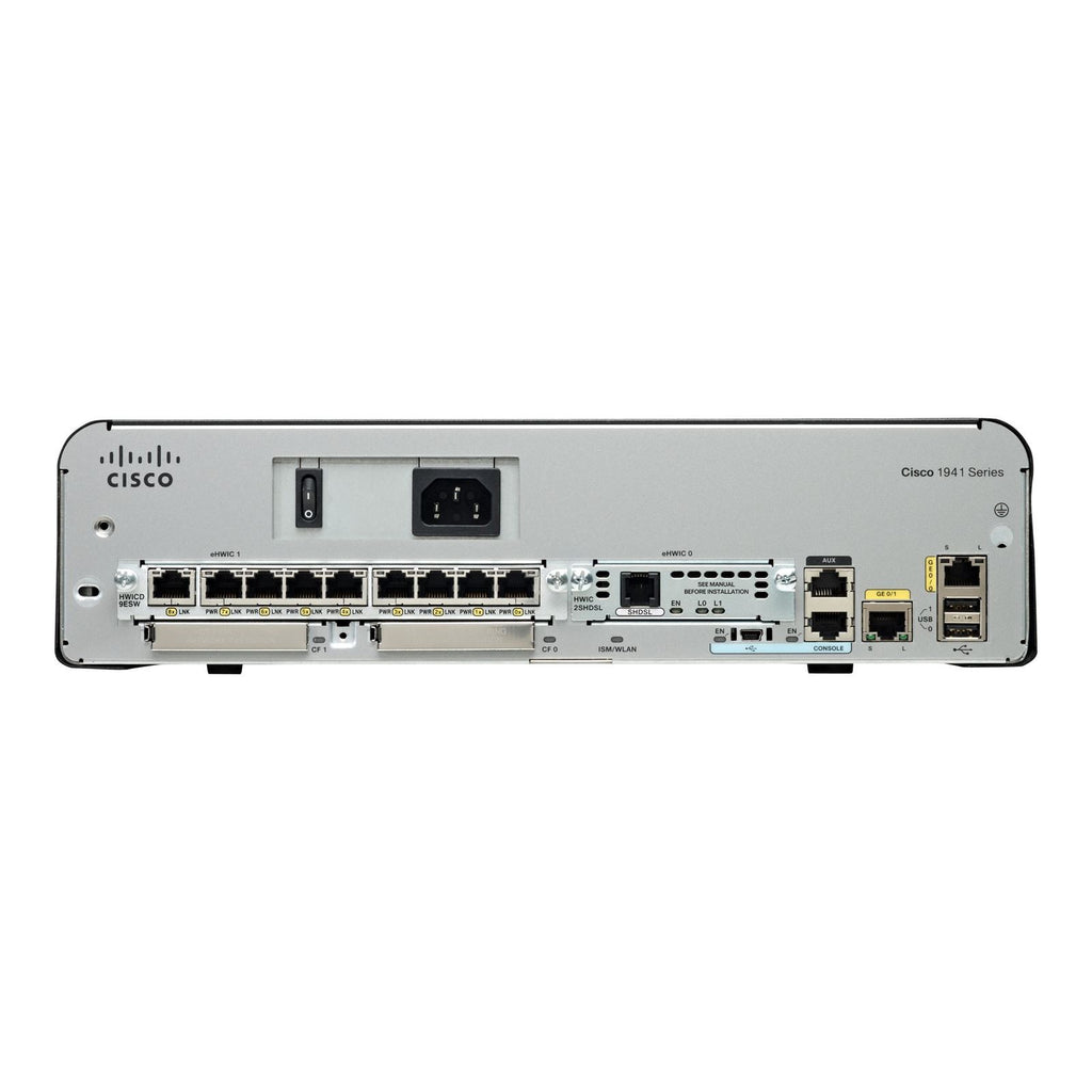 Cisco 1941W-A-K9 Integrated Services Router Generation 2 – Newfangled ...