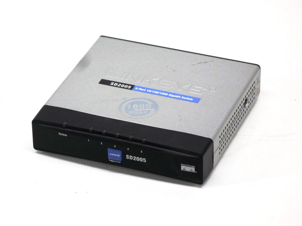 Cisco SD2005 5-port 10/100/1000 Gigabit Switch – Newfangled Networks