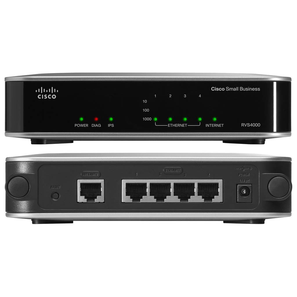 Cisco RVS4000 4-port Gigabit Security Router - VPN – Newfangled Networks