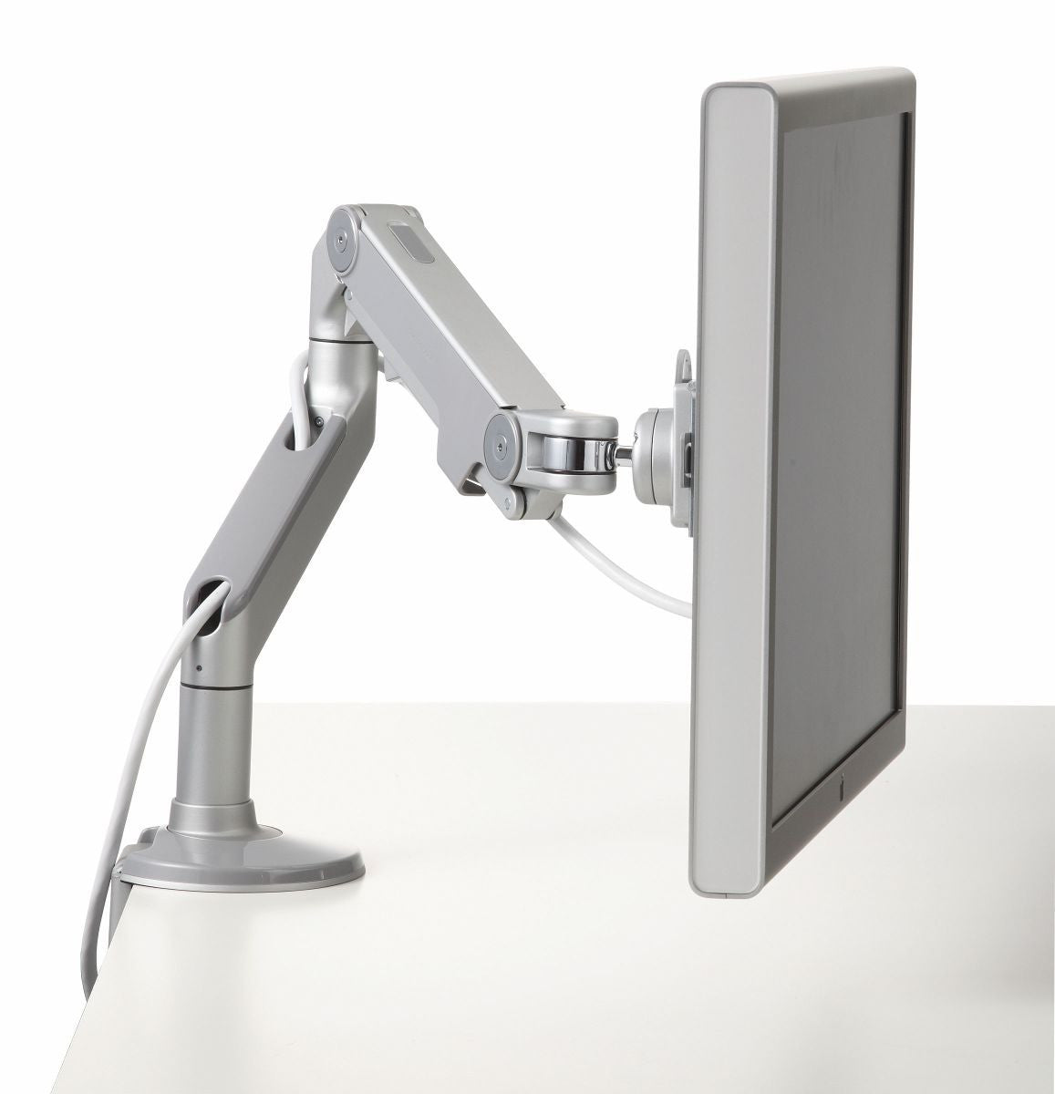 Humanscale M2 Monitor Arm: Clamp Mount - Silver/Gray Trim – Newfangled ...